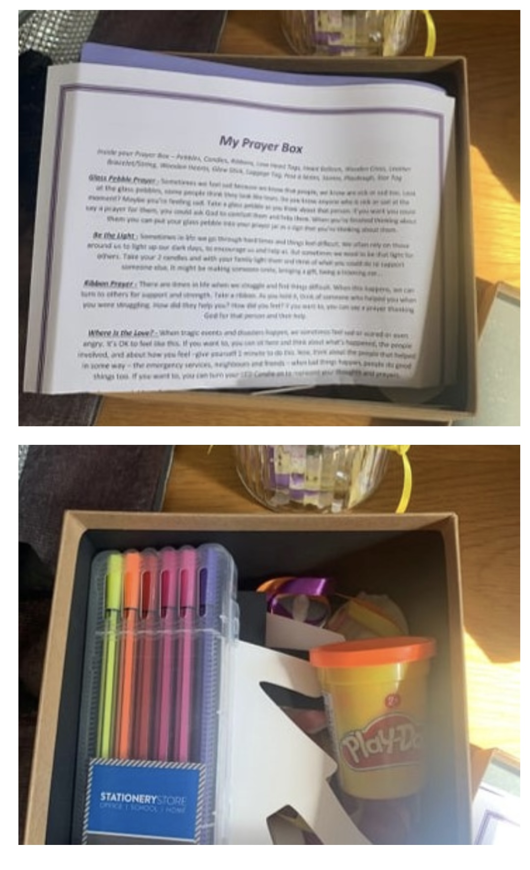 Prayer Space in a bag and box! - Prayer Spaces In Schools
